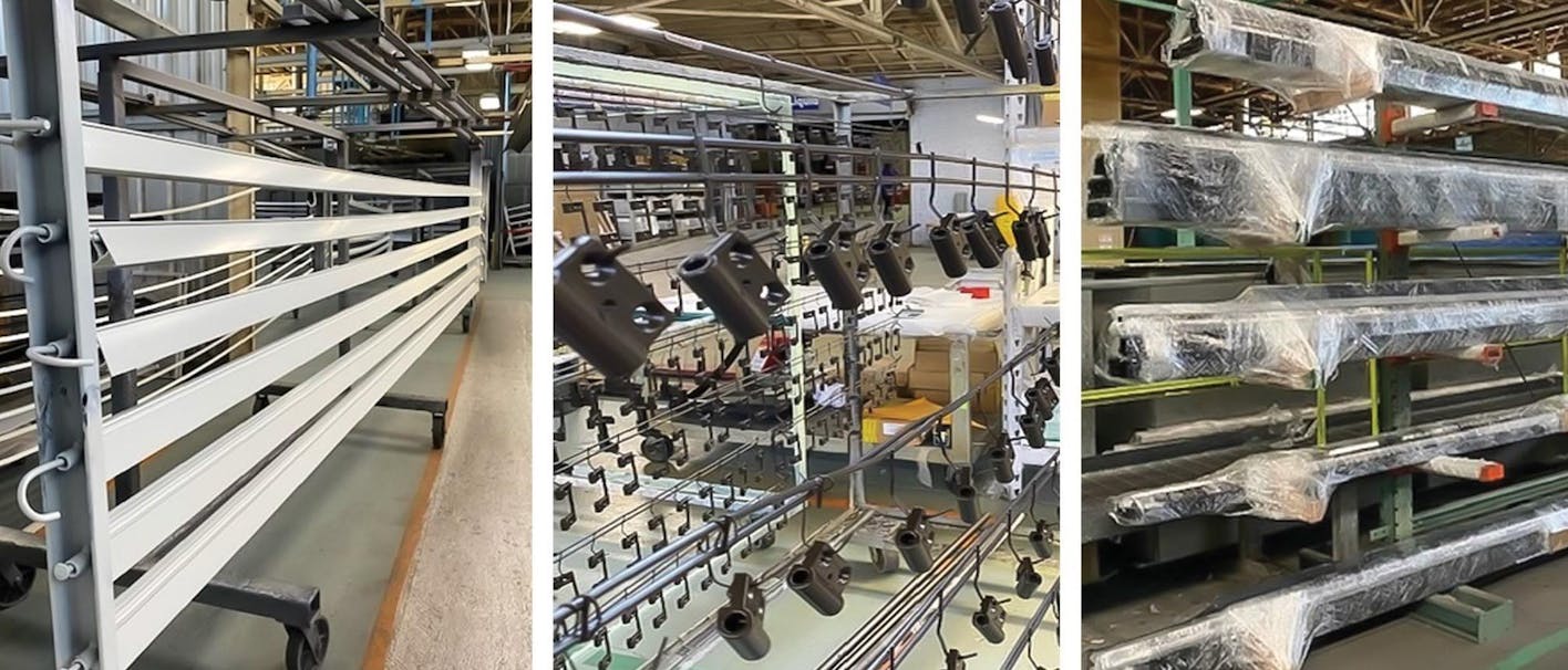 The Colorful Powder Coating Process | NanaWall