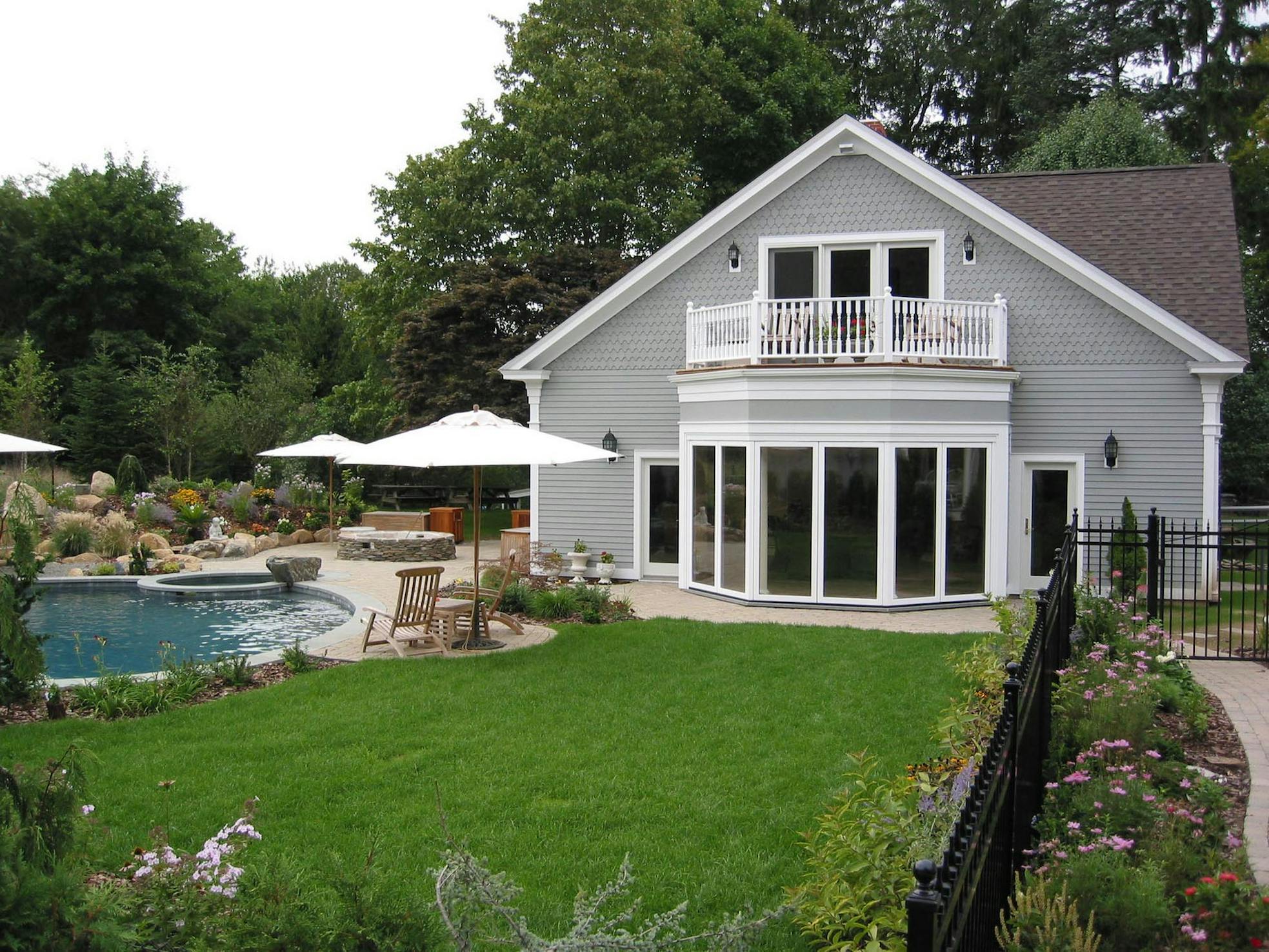 Old Lyme Pool House | NanaWall