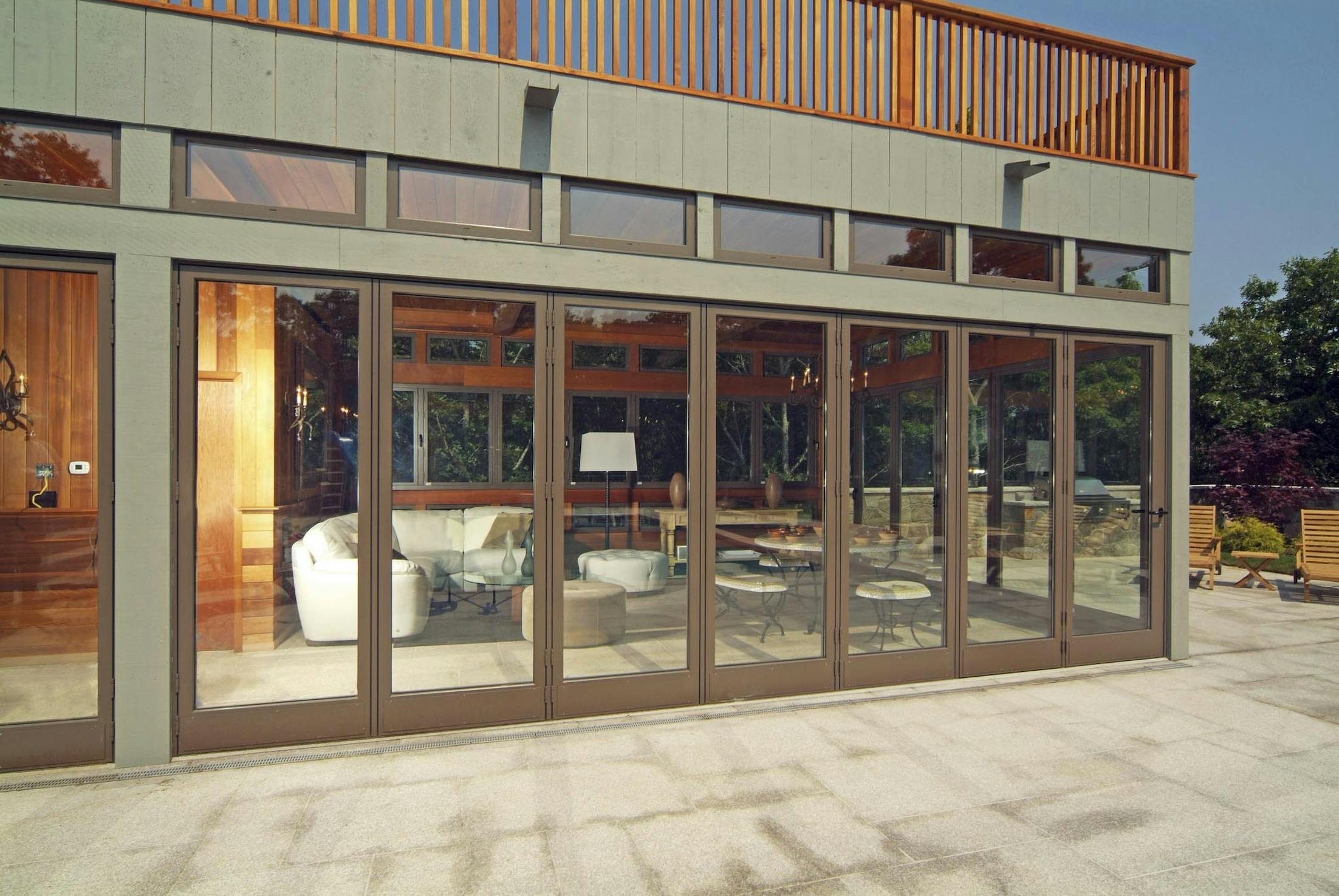 East Hampton Pool House | NanaWall