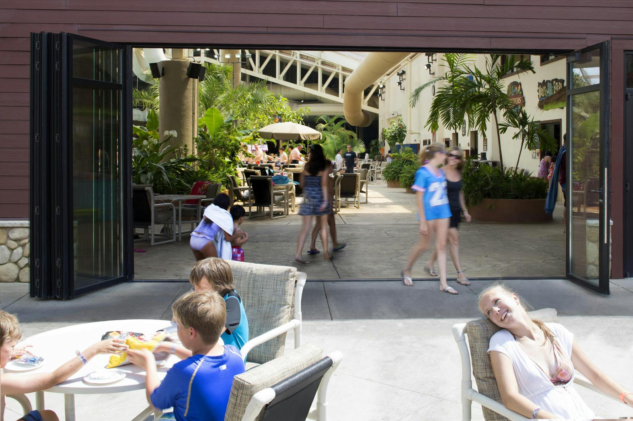 Wilderness Wave Pool | NanaWall