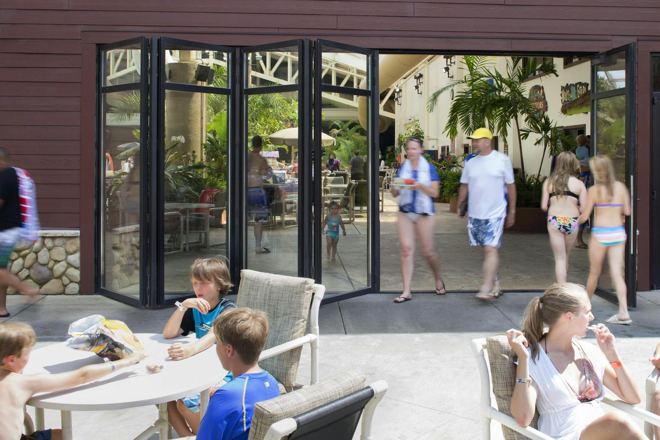 Wilderness Wave Pool | NanaWall