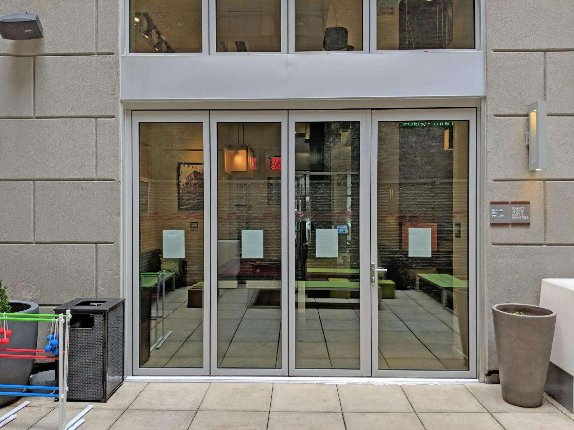 Aloft New York City | NanaWall