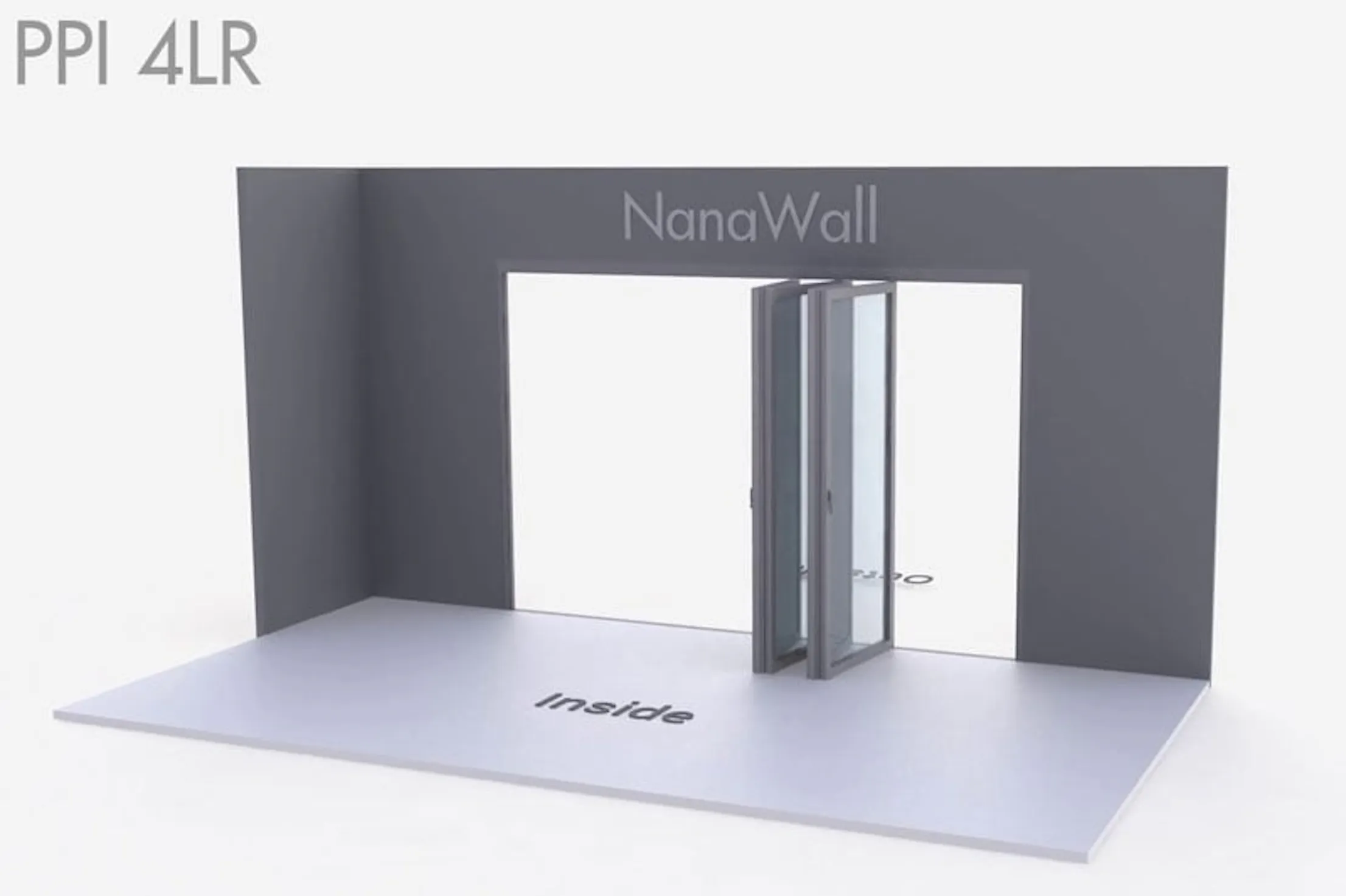 NW Reinforced 847 Generation 4 Folding Glass Wall | NanaWall